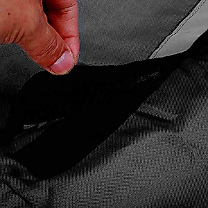 Wheelchair Side Bag Arm Rest Holder Pouch Wheel Chair Accessories Organizers Storage Bag for Elderly Seniors Adults Black