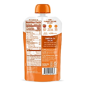 Happy Tot Organics Super Foods, Sweet Potato, Apple, Carrot & Cinnamon, 4.22 Ounce (Pack of 1)