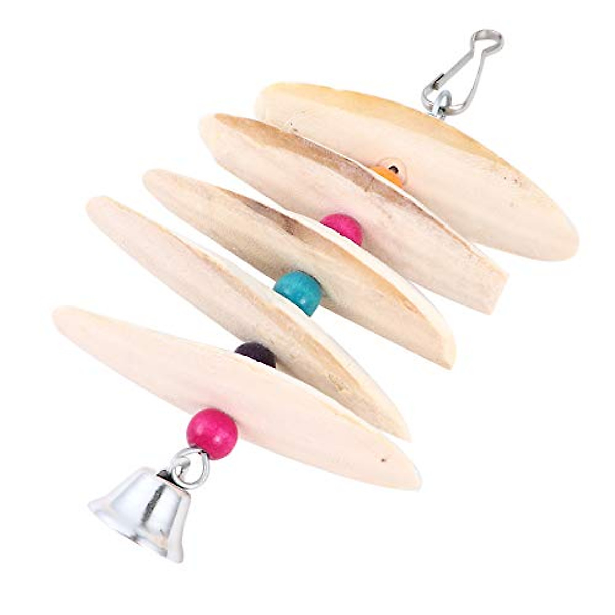 UKCOCO Parakeet Cage Accessories Bird Parrot Cuddle Bone Parrot Toy Natural Cuddle Bone Bird Parrot Chewing Toy Cuttlefish Bone Chew Toy for Parakeets Cockatiel Macaw Lovebirds Parakeet Toys