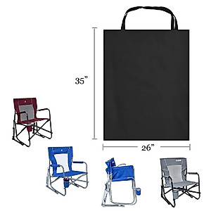 Sewzig Rocking Chair Carry Bag Storage Bag for GCI Outdoor Freestyle Rocker FirePit Rocker Waterside Beach Rocker Camp Chair Replacement Bag