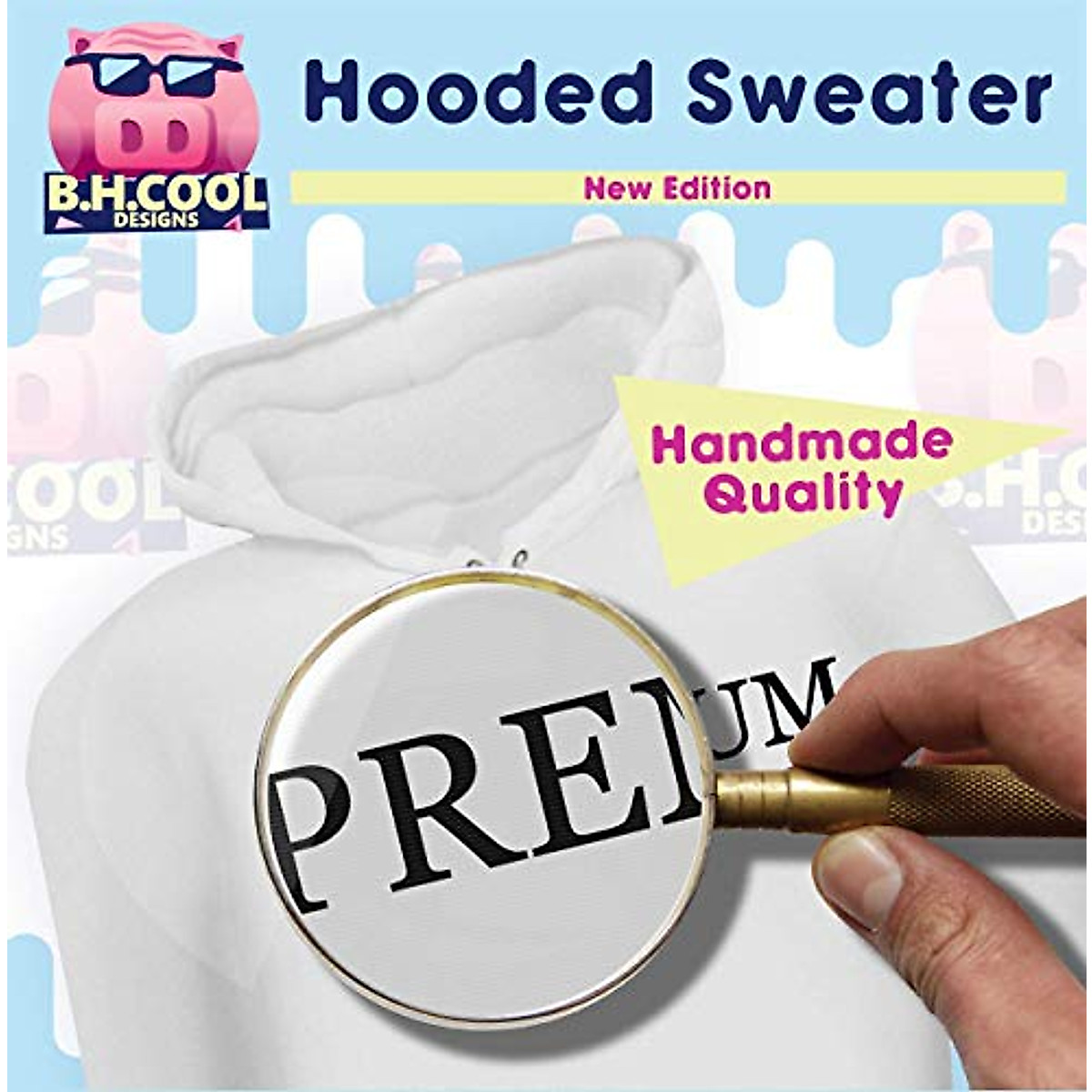 BH Cool Designs I'd Rather Be FISTING - Men's Soft & Comfortable Hoodie Sweatshirt, Black, Medium