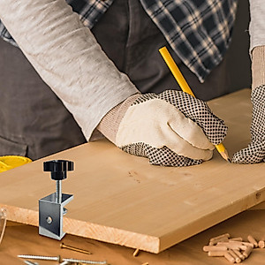 TKGKHK 4 Pack Heavy Duty Universal C-Clamp,Sturdy Quick Release U Clip,Desktop Mount Holder Stand,Base Stand Mounting Accessory