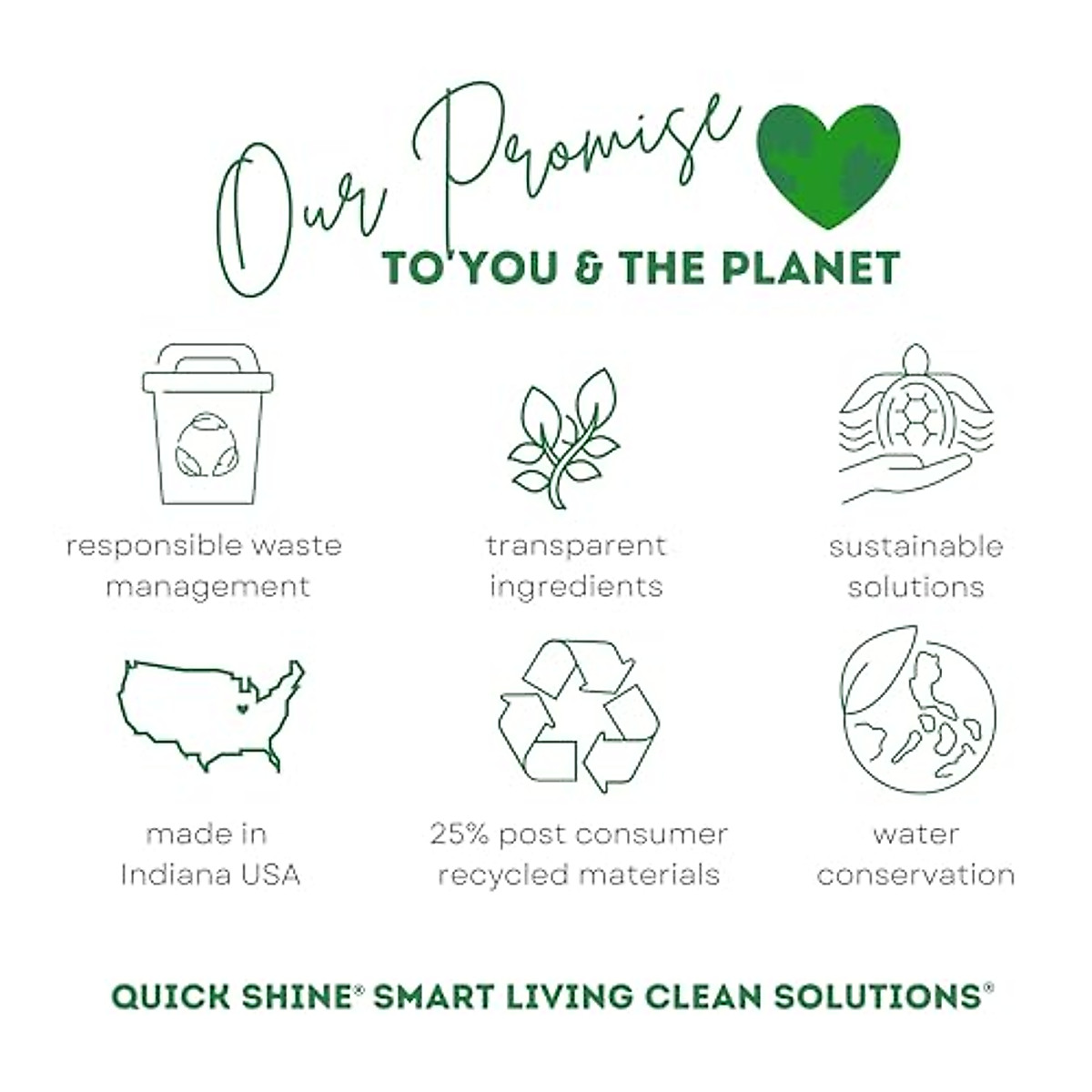 Quick Shine Multi Surface Floor Cleaner 27oz | Ready to Use-Streak Free- No Rinse | Use on Hardwood, Laminate, Luxury Vinyl Plank & Stone | Use in Spray Mops & Vac Mops | Safer Choice Cleaner