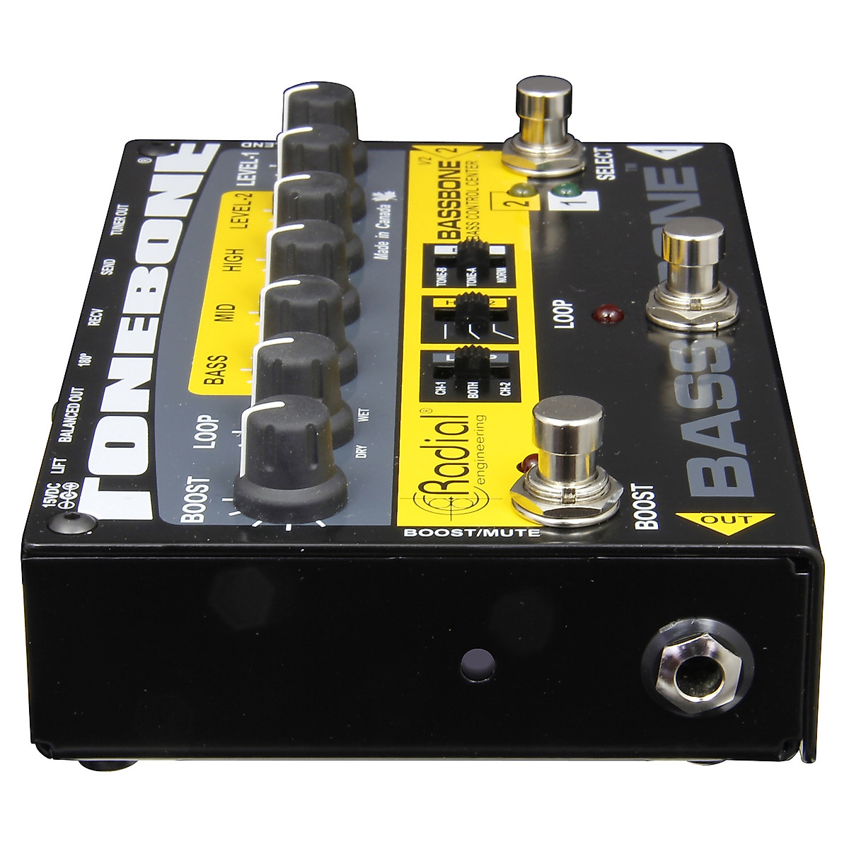 Tonebone Bassbone V2 Guitar Effects Switcher - Black