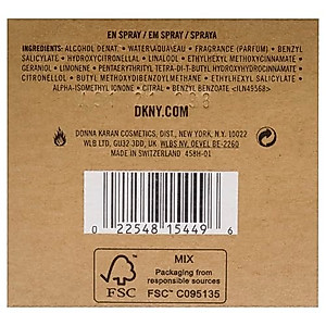 DKNY Be 100% Delicious Eau de Parfum Perfume Spray For Women, 1.0 Fl. Oz.