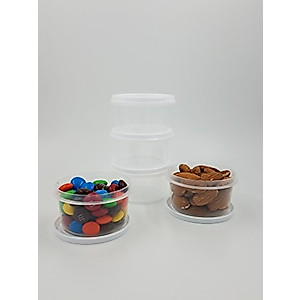 Sure Fresh Mini Round Storage Containers 2 Packs - 20 count, Round