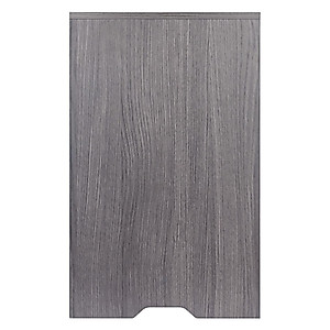 Winsome Wood Nova Storage Cabinet, 1-Drawer with Open Shelf, Charcoal