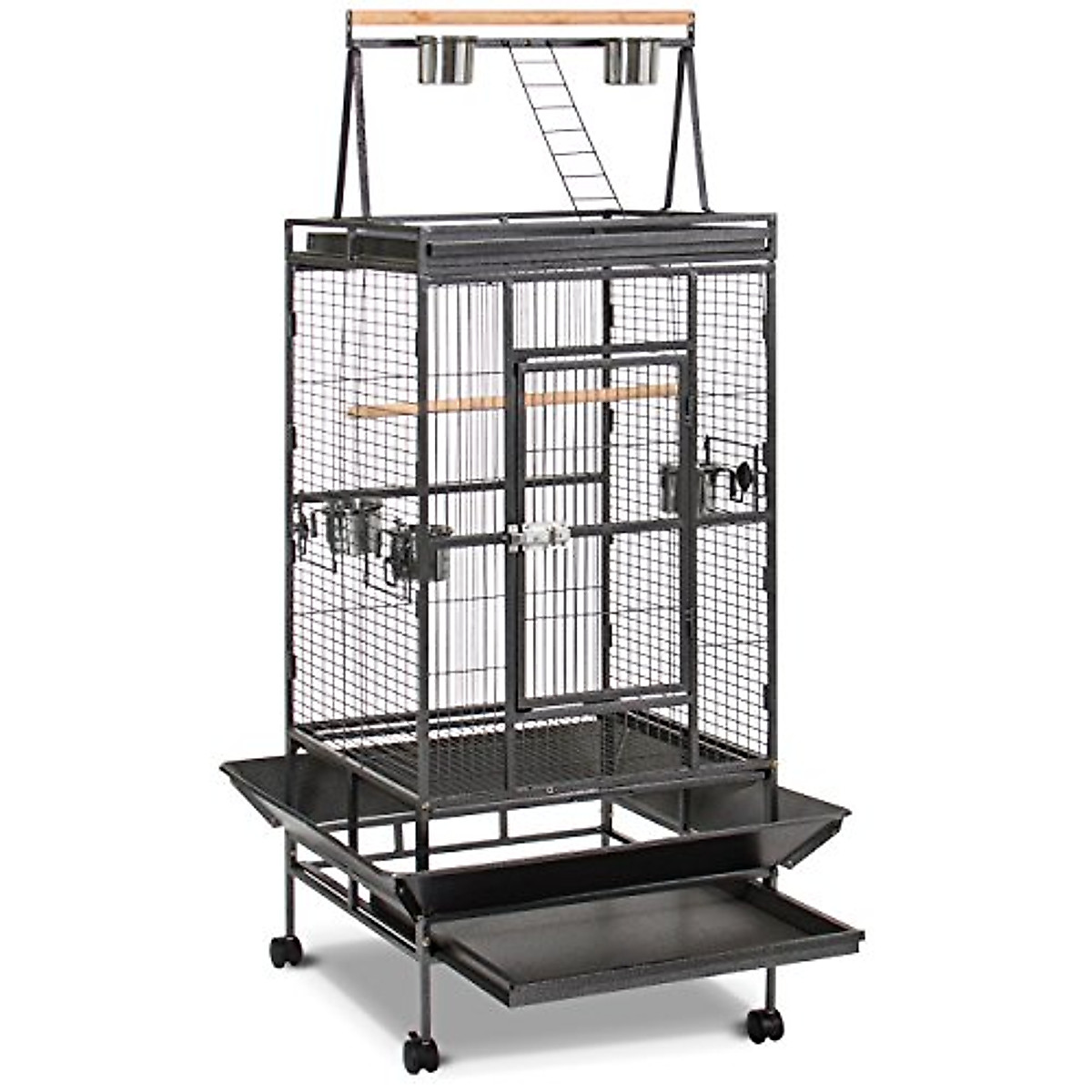 Best Choice Products New Large Play Top Bird Cage Parrot Finch Macaw Cockatoo Birdcages