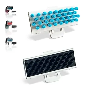 PX202BRN Tool Brush Replacement Parts Compatible With Shark StainStriker Portable Carpet PX201 PX202BRN PX203BRN CarpetXpert Upright EX201 R-EX200 R-EX201 EX150 EX151 Stain Striker Vacuum Brush,2 PCS