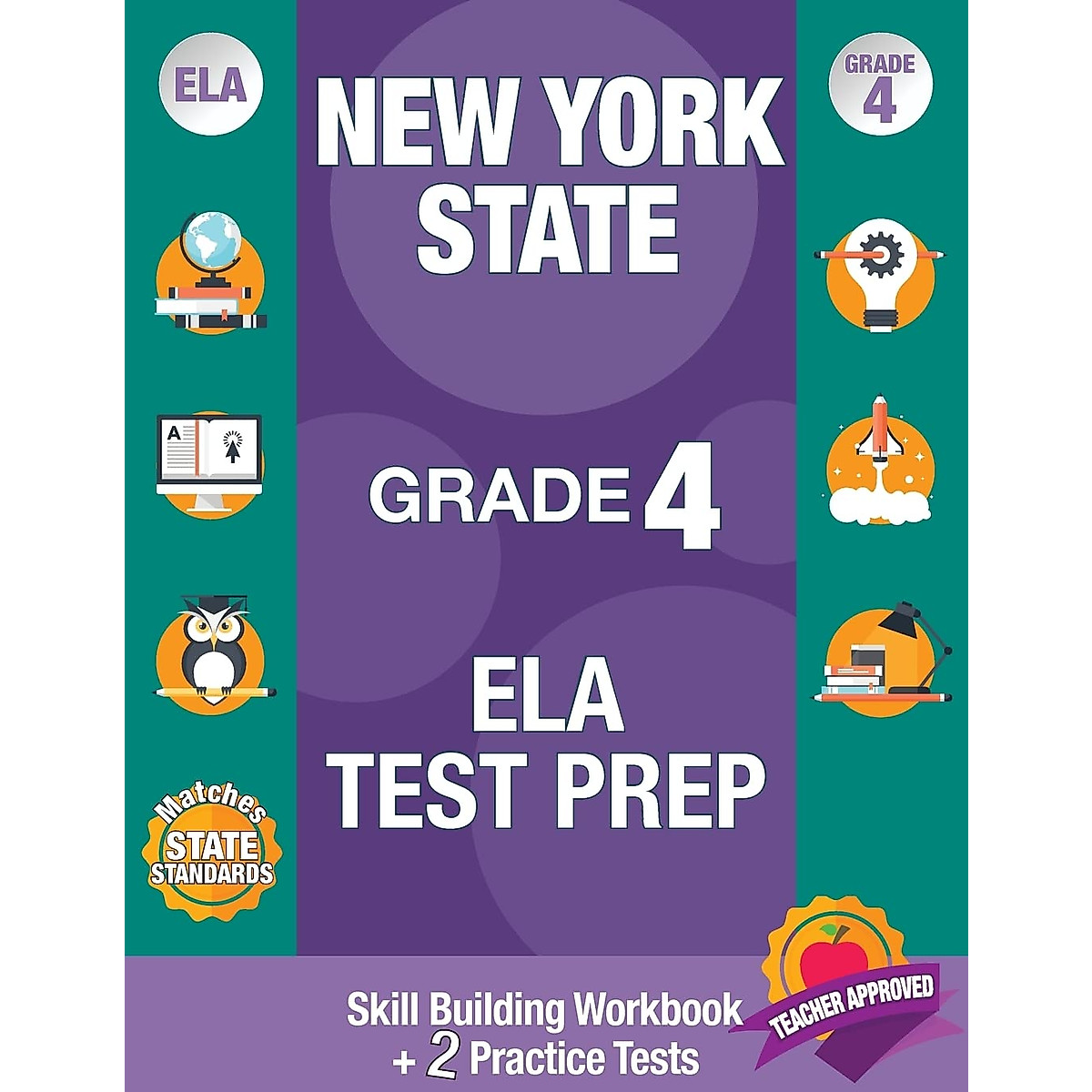 New York State Grade 4 ELA Test Prep: New York 4th Grade ELA Test Prep, 4th Grade ELA Test Prep New York, New York State ELA Test Prep, Test Grade 4 ... 4 Grade Common Core ELA Test Prep New York,