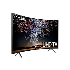 Samsung UN55RU7300FXZA Curved 55-Inch 4K UHD 7 Series Ultra HD Smart TV with HDR and Alexa Compatibility (2019 Model)