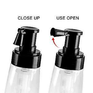 2 Pieces Barber Powder Spray Bottle, Empty Powder Travel Cosmetics Blower, Refillable Hair Fiber Applicator for Hair Salon, Home, Beauty (140ml+140ml)