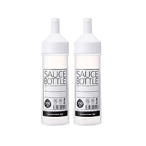 Condiment Squeeze Bottles with Flip Top Cap,Squeeze Bottles for Sauces, Ketchup Bottles Squeeze,Plastic Squeeze Bottles for Hot Sauce,Salad, Oil, Syrup