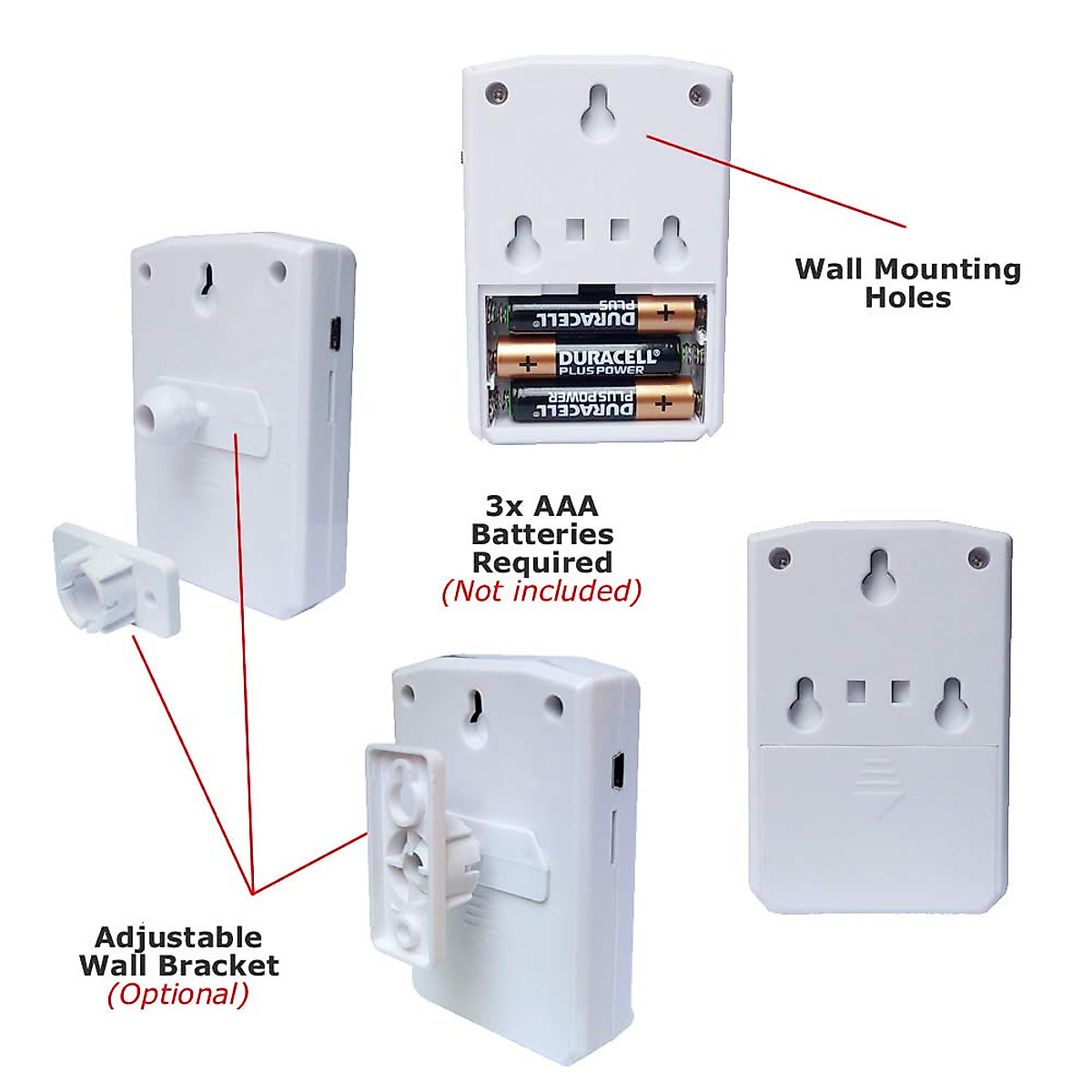 Talking Products, PIR Infrared Motion Sensor, Pro Edition with Multi-Track Playback. Download Your own Custom MP3 Sound Files to Play Speech, Music or Sound Effects