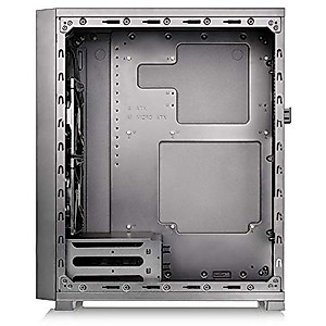 Thermaltake Core G3 Black Slim Small Form Factor ATX Perforated Metal Front and Top Panel Gaming Computer Case 2.0 Edition with Two 120mm Front Fan Pre-Installed CA-1G6-00S1WN-A0