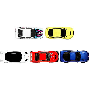 Hot Wheels Premium Car Culture Mountain Drifters Design Container Set, 5 1:64 Scale Toy Drift Vehicles, Premium Execution for Collectors