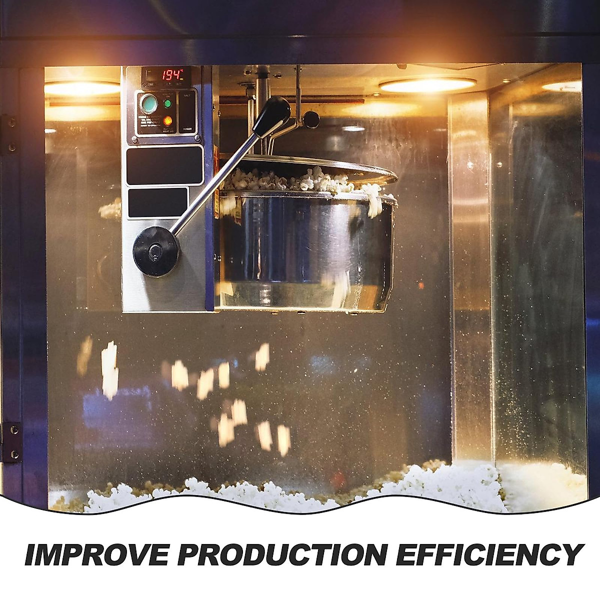 Hemobllo Popcorn Machine Mixer Stick - Popcorn Machine Parts Replacement Popcorn Machine Stirring Rod Popcorn Machine Stirring Shaft Popcorn Machine Stirring Stick Replacement Accessoroies