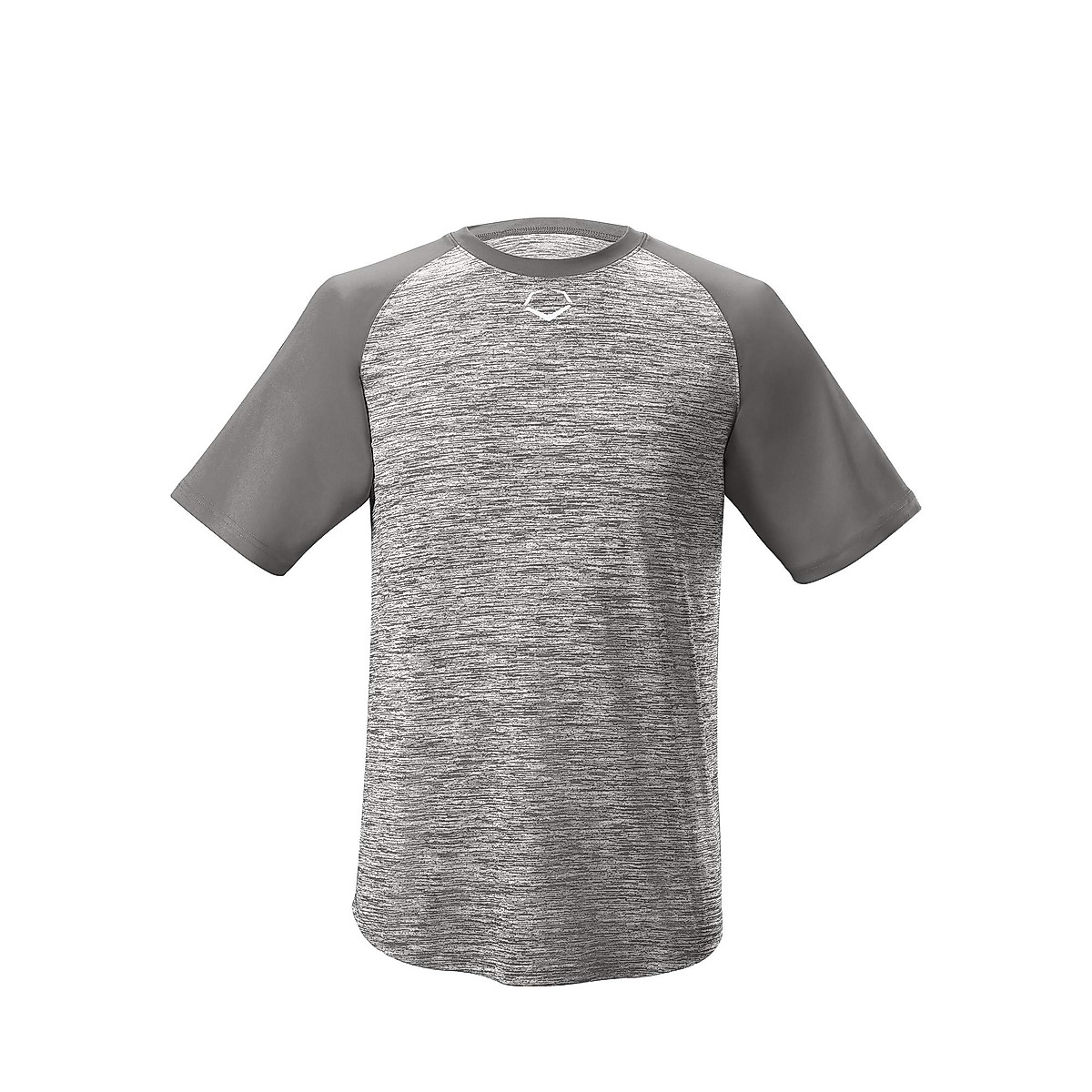 EvoShield Adult E304 Performance Pullover Tech Tee - Charcoal, Large