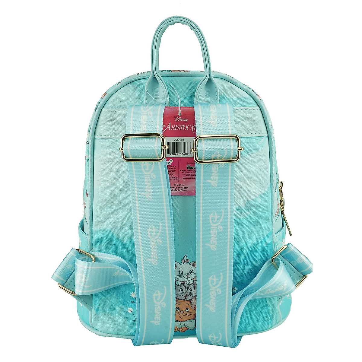 Disney The Aristocats Marie Wondapop11 Inch Vegan Leather Mini Backpack