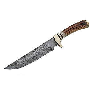 SZCO Supplies Filework Bowie Hunting Knife