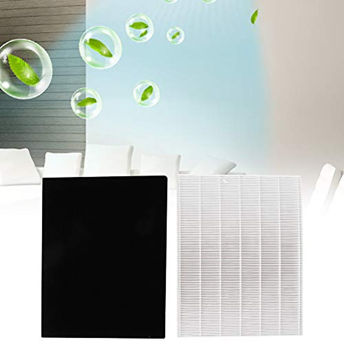 Bognajin High Efficiency Particulate Air Purifier HEPA Filter Replacement with Activated Carbon Cotton