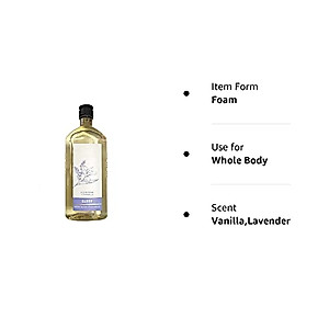 Bath & Body Works Aromatherapy Sleep - Lavender + Vanilla Body Wash & Foam Bath, 10 Fl Oz