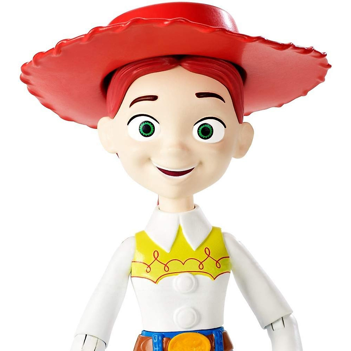 Mattel Disney Pixar Toy Story 4 Jessie Figure, 8.8 in Tall, Posable Cowgirl Character Figure for Kids 3 Years and Older