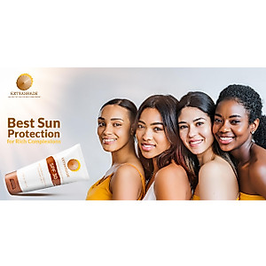 EXTRASHADE Premium Hydro Boost Black People Sunscreen for Melanin Rich, Dark, and Black skin, No White Cast, Non Greasy, Oil Free, Broad Spectrum UVA/UVB SPF 30, Daily Sun Protection (3 FL Oz)
