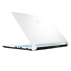 MSI Sword 15.6" 144Hz 3ms FHD Gaming Laptop Intel Core i7-11800H RTX3050TI 8GB 512GBNVMe SSD Win10 - White (A11UD-1248)