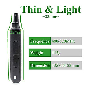 UHF 400-470 MHz MINI-handheld WLN KD-C1 Walkie Talkie Transceiver Radio …