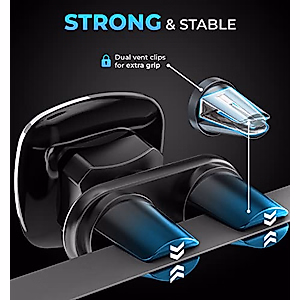 Bestrix Magnetic Phone Car Mount Magnetic Car Cell Phone Holder | Magnet Car Phone Holder Compatible w/ iPhone 12 11 Pro/11 Pro Max/XS/XR/X/8/7,Galaxy S10/S10+/S9/S9 Note & More (Air Vent)