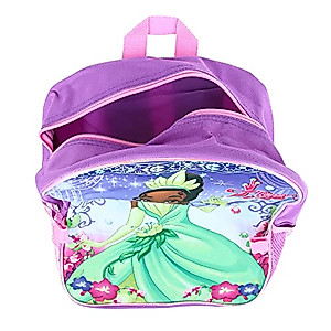 Princess Girl's Tiana 16" Backpack W/ Detachable Lunch Box