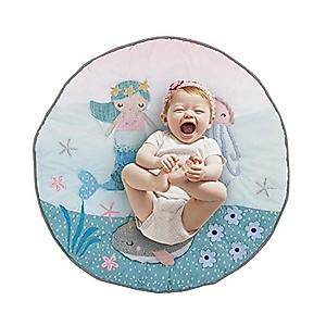 NoJo Sugar Reef Mermaid 4 Piece Nursery Crib Bedding Set
