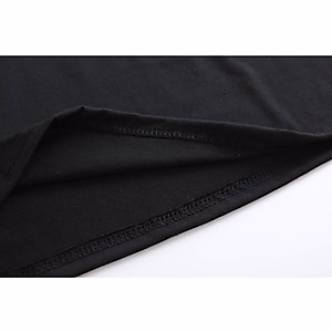 VENTELAN Pajamas Women Short Sleeve Capri PJS Cute Sleepwear Set, Grey-Coffee, Large(US 12-14)