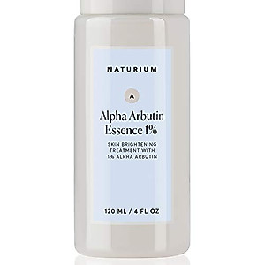 Naturium Alpha Arbutin Acid Essence 1% with Beta-Glucan, Skin Brightening Treatment, 4.0 oz
