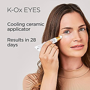 ISDIN K-Ox Under-Eye Brightening Cream for Puffiness and Dark Circles with Anti-Aging Benefits, Vitamin K and Hyaluronic Acid, visible results in 28 days of usage