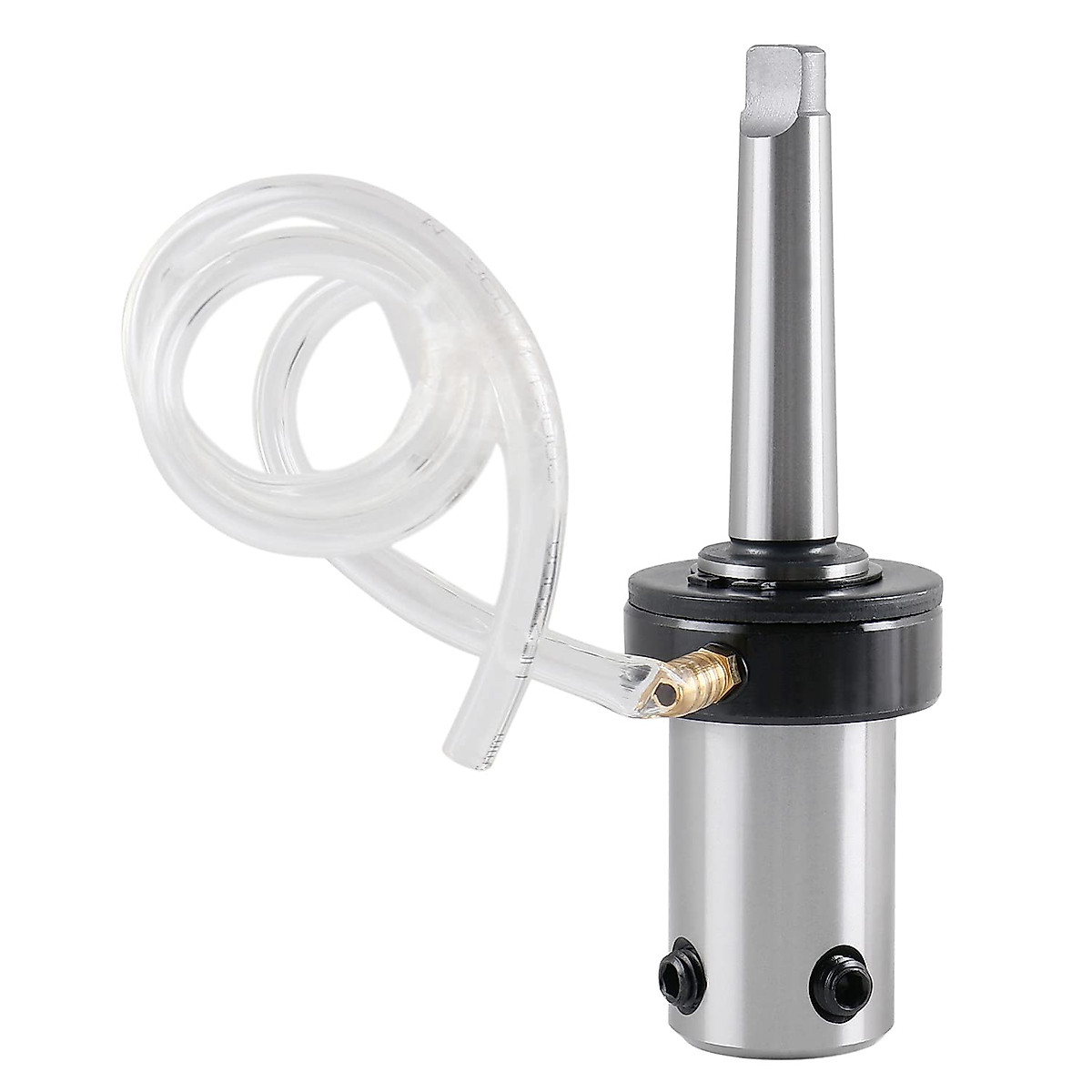 Accusize Industrial Tools Mt2 to 3/4 inch Weldon Shank with Coolant System for Drill-Use Annular Cutter on Drill Press, Mc10-0002