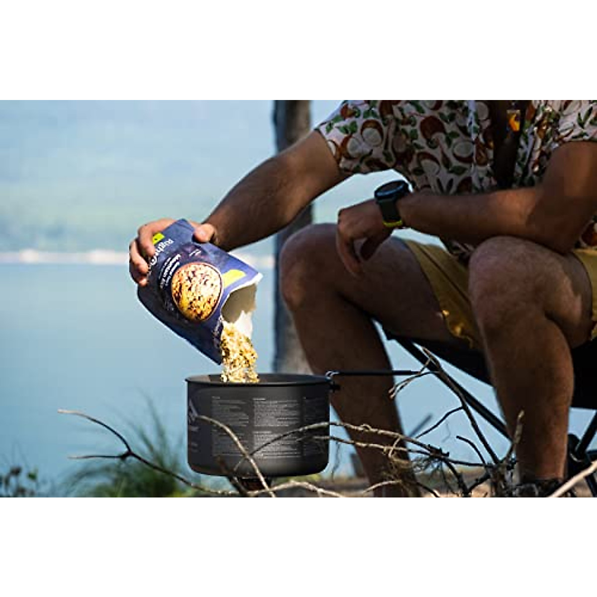 RightOnTrek Banana Bread Oatmeal | Backpacking, Camping, Hunting Food | No gluten ingredients, Vegetarian, No peanuts, Vegan, No dairy, No soy, Kids-friendly | 1 Serving