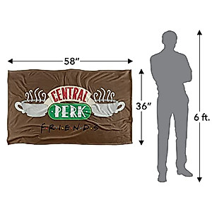 Friends Friends Central Perk Silky Touch Super Soft Throw Blanket 36" x 58"