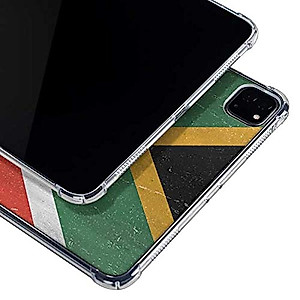 Skinit Clear Tablet Case Compatible with iPad Pro 11in (2020) Originally Designed South Africa Flag Distressed Design