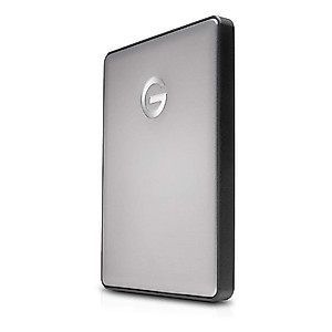 G-Technology 1TB G-DRIVE Mobile USB-C (USB 3.1) Portable External Hard Drive, Space Gray - 0G10265