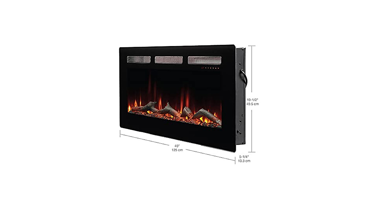 Dimplex Sierra 48-Inch Electric Fireplace - Versatile & Efficient Heating