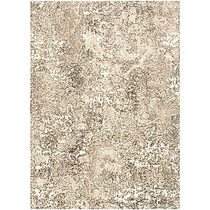 Mark&Day Area Rugs, 12x15 Cerignola Modern Cream Area Rug, White/Blue/Black Carpet for Living Room, Bedroom or Kitchen (12' x 15')