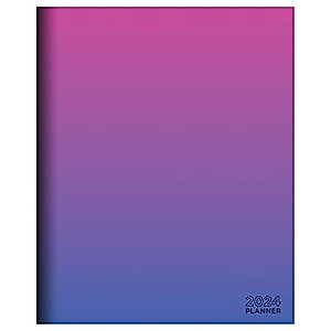 TF Publishing, Pink Periwinkle Med Monthly 2024 Planner