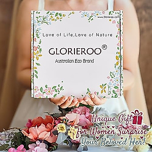 GLORIEROO Deluxe Lunch Bag Women - Leakproof Insulated Lunch Box for Women Gifts for Christmas Unique Gifts for Women Wetproof Lunch Tote Bag with Removable Strap for Work/Picnic