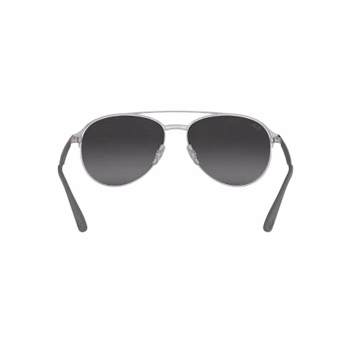 Ray-Ban Rb3606 Aviator Sunglasses, Matte Grey On Silver/Grey Mirrored Silver Gradient, 59 mm