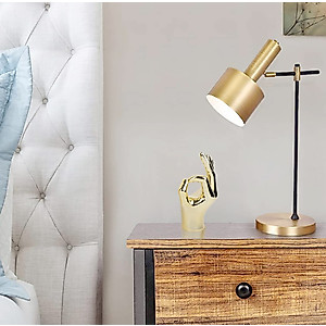 Gothic Home Decor Bookshelf Decorative Objects, Black Skeleton Finger Statues Morden Accents Aesthetic Room Accessories, Knick Knacks Home Decor for Shelves