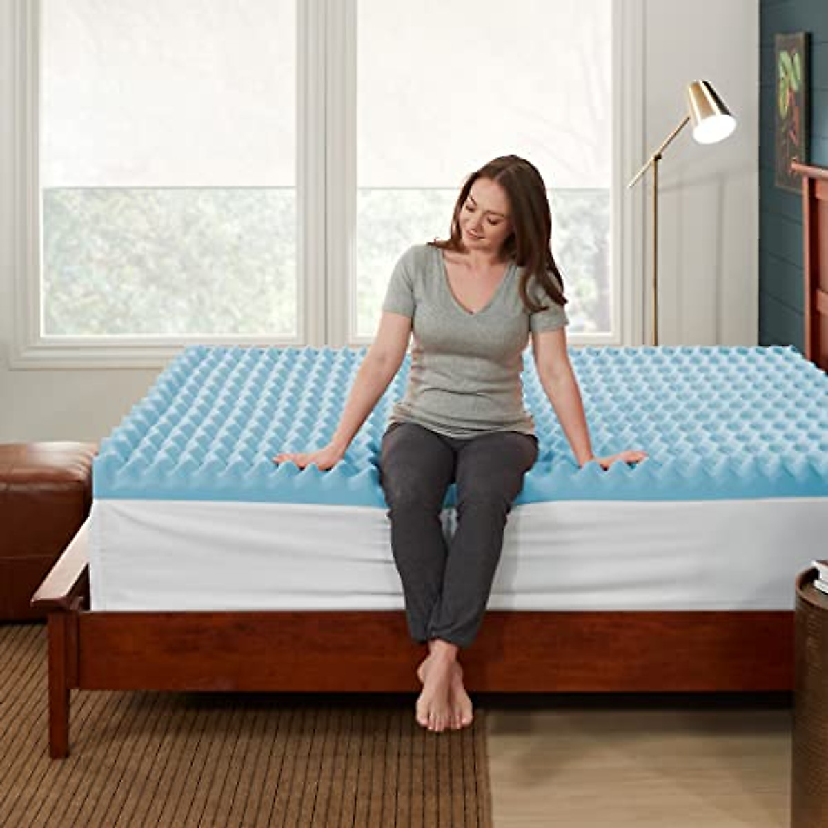 4" EcoWave Memory Foam Mattress Topper (Queen)