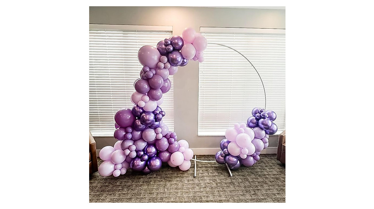 Vibrant Purple Party Balloons Set - Perfect for Celebrations