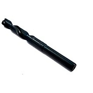 HHIP 5000-0050 17/32" High Speed Steel Silver and Deming Drill, 118 Degree Drill Point, 1/2" Straight Shank, 6" OAL